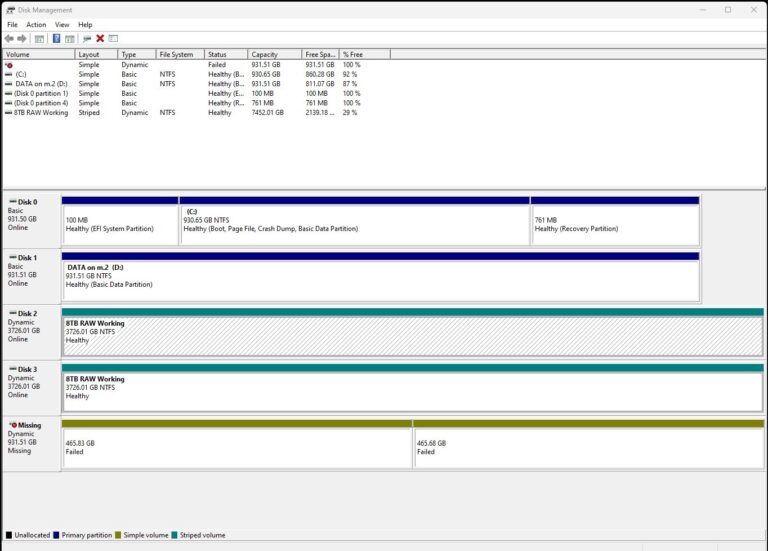 Configure RAID in Windows 11 step by step