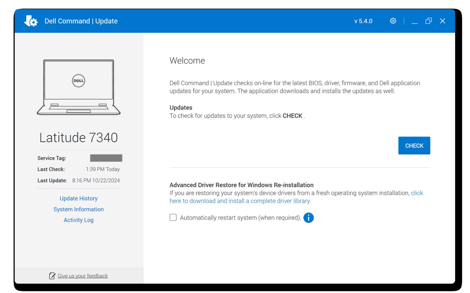 Dell UpdateとDell Command Updateの使い方