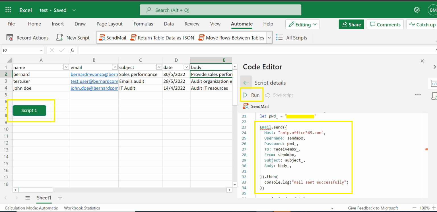 Office Scripts in Excel: what they are and how to automate your tasks