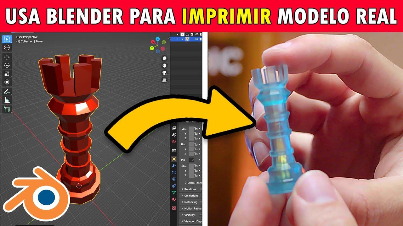 Blender: Export 3D modelov pre tlač a web