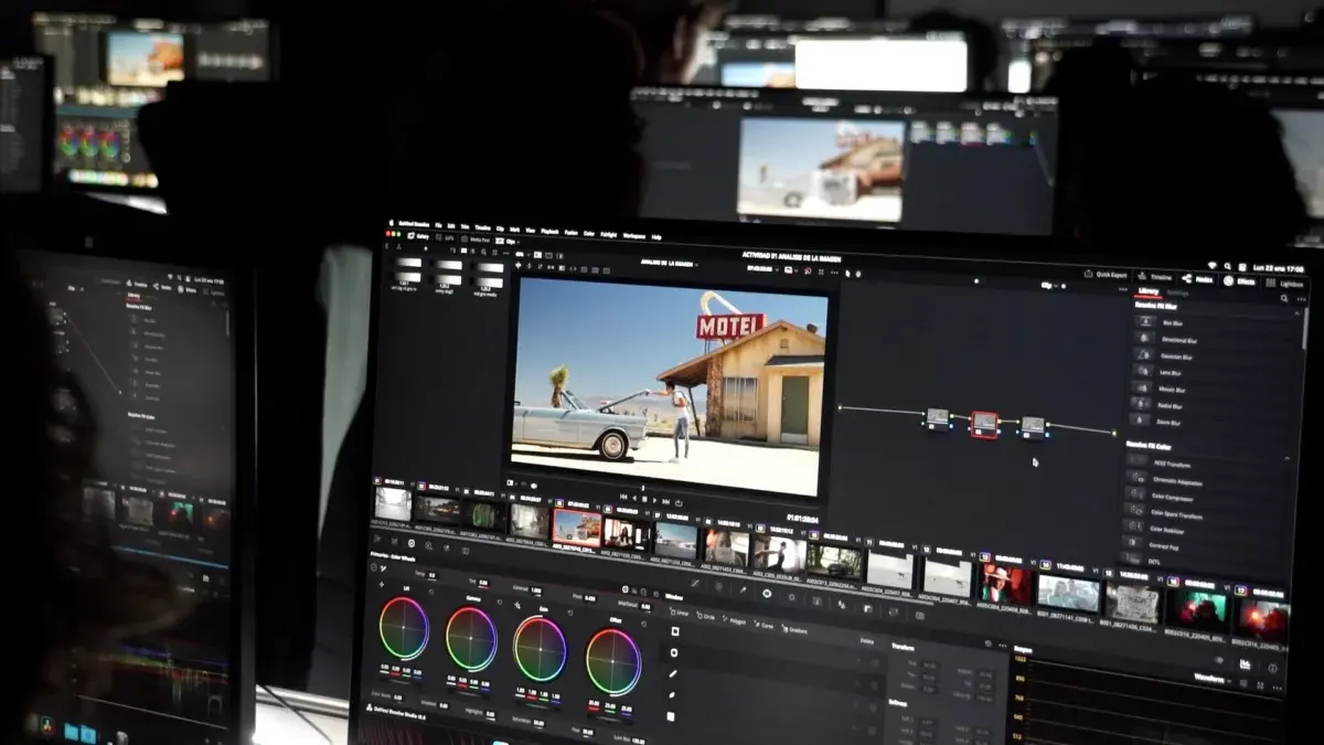 DaVinci Resolve: Professionell färgkorrigering och gradering