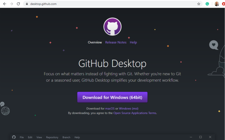 Setting up Git and GitHub Desktop on Windows